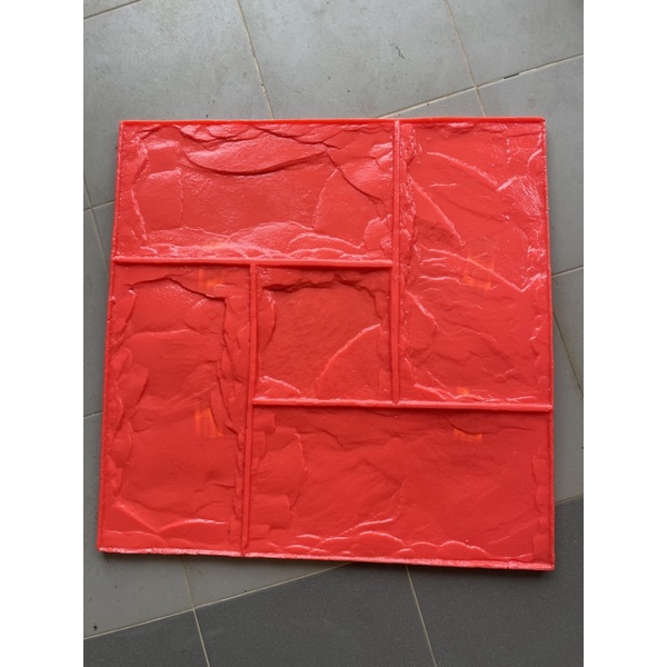 Mould stamp imprint concrete ASHLAR & FLEMISH (READY STOK)-acuan simen ...