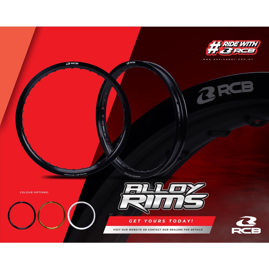 Rim Alloy RCB 36H 120*17 | Shopee Malaysia