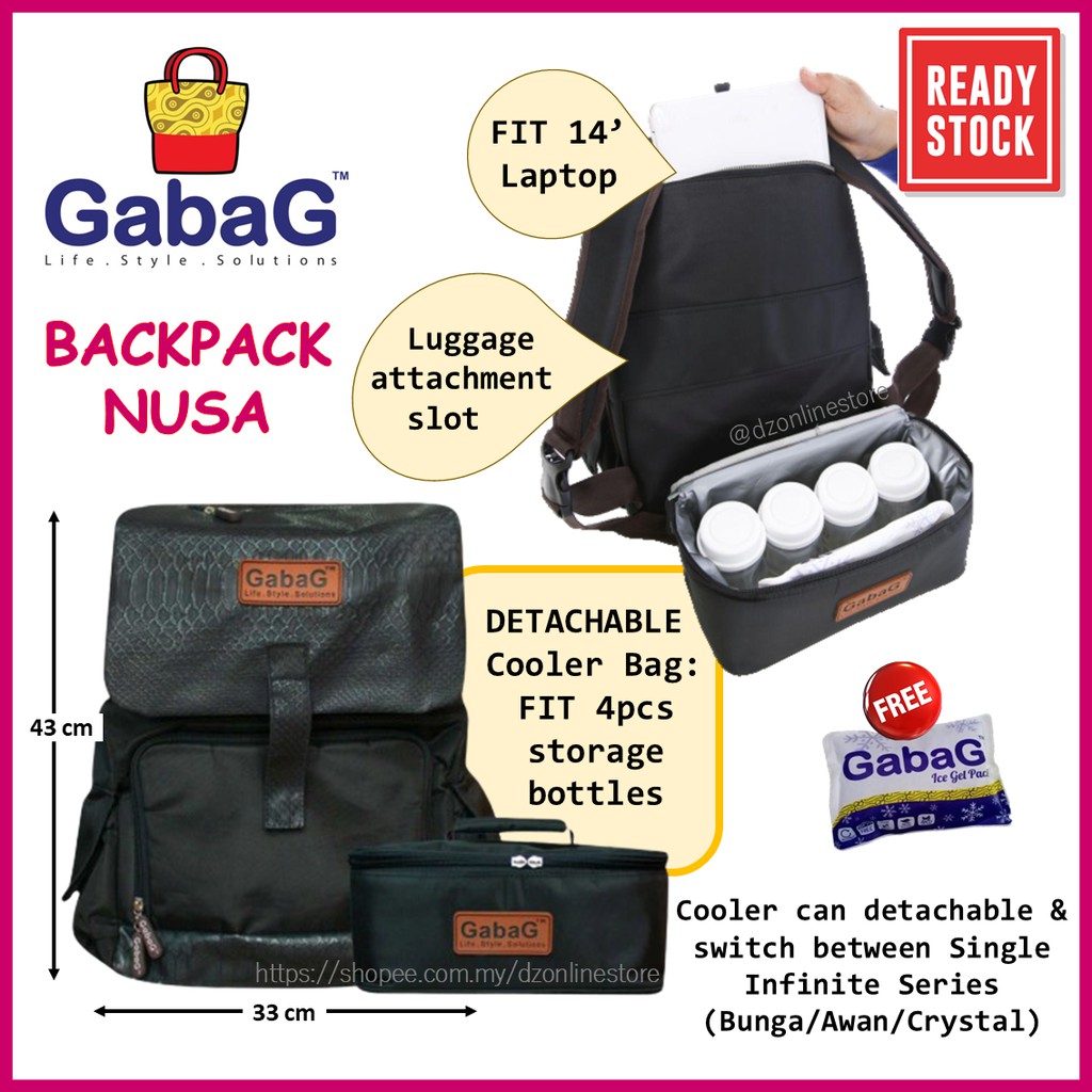 [READY STOCK] GABAG BACKPACK NUSA | Shopee Malaysia