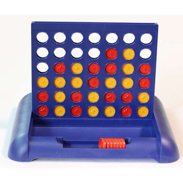 Connect Four Chess Brainy Challenge Family Board Games 4 in 1 Line ...