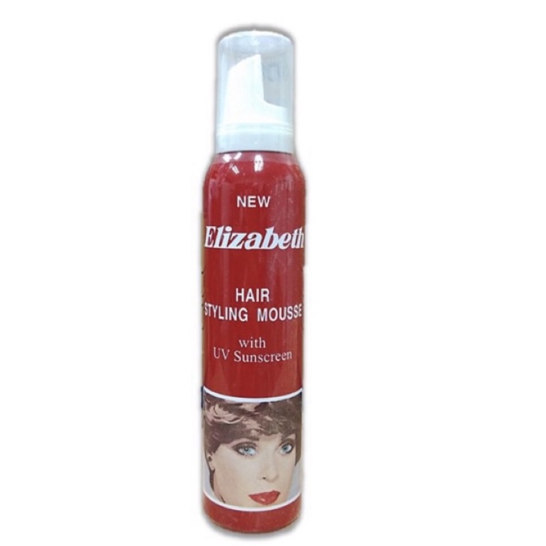 Elizabeth Hair Styling Mousse 180ml | Shopee Malaysia