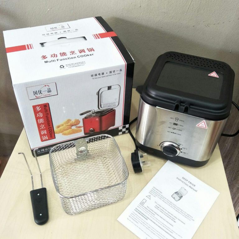 Portable Fryer 1.5 Liter | Shopee Malaysia