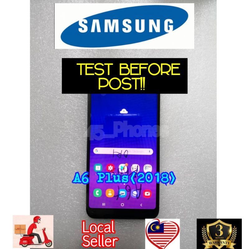 OMP45 (Ready Stock) SAM A605 GALAXY A6 PLUS LCD DISPLAY TOUCHSCREEN ...