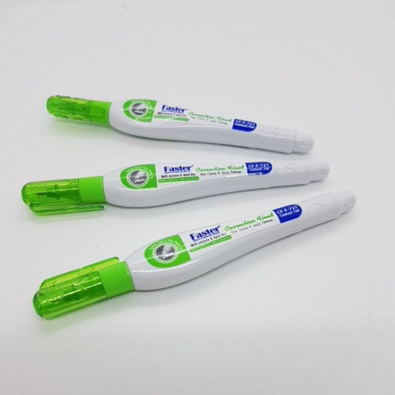 🍀Ready Stock🍀CF-F-727 Faster Correction Fluid Correction pen 改正液 塗改液 ...
