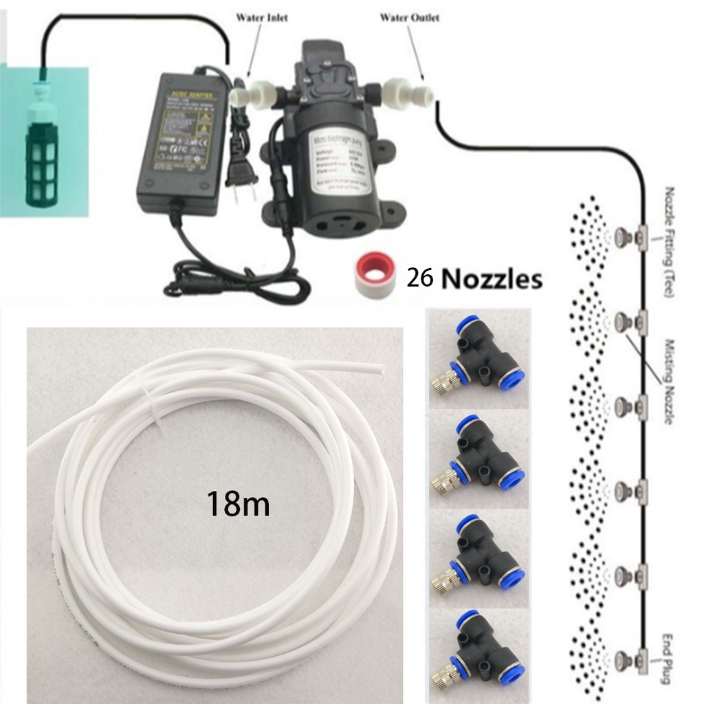 Household spray disinfection electric pump misting spray system new ...