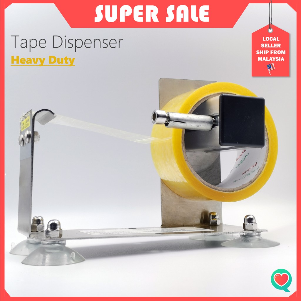 Table OPP Tape Dispenser 4-5cm Heavy Duty Metal Table Tape Dispenser ...