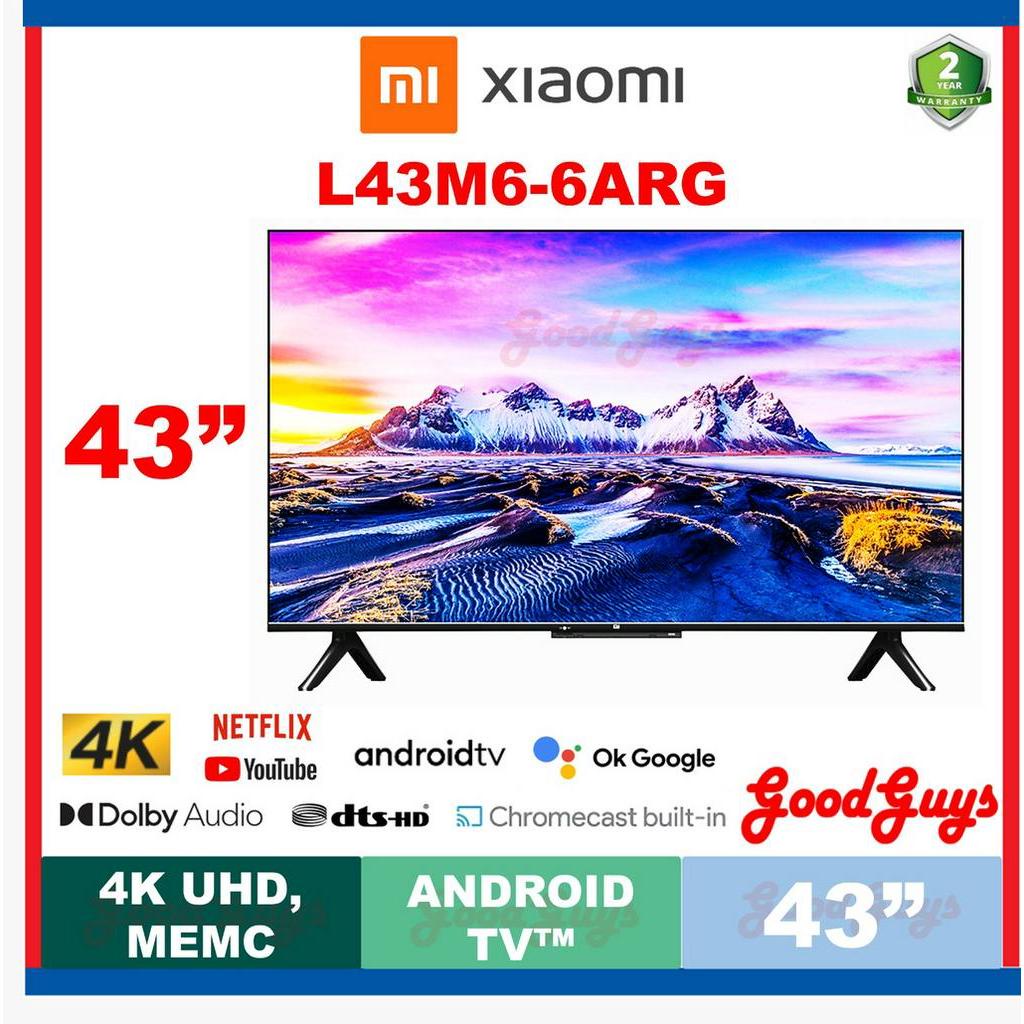 XIAOMI L43M6-6ARG 43'' Mi TV P1 Series L43M6-6ARG (Limitless 4K LED ...