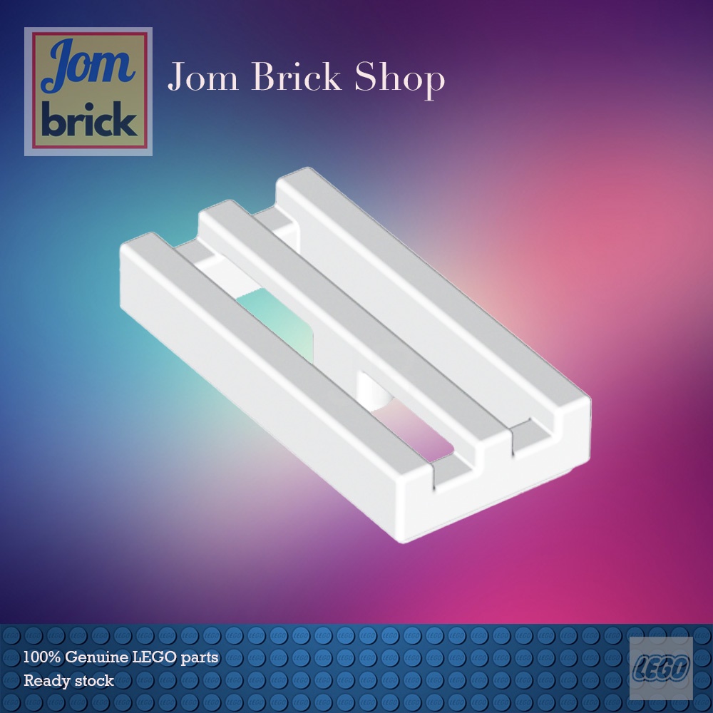 Original LEGO® Parts (Tiles Modified) 2412 - Tile 1x2 Grille [Various Colors] | Shopee Malaysia