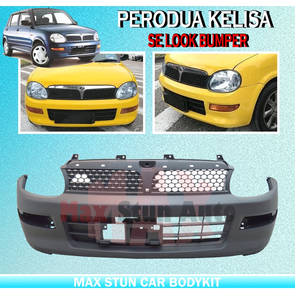 PERODUA KELISA 2003-2007 SE LOOK FRONT BUMPER DEPAN SPECIAL EDITION (SE ...