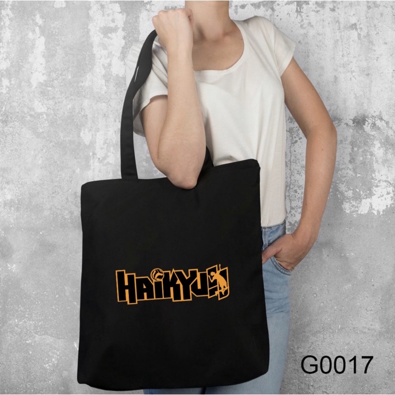 Anime Haikyuu Tote Bag / Cute Tote Bag / Shoulder Bag / School Bag ...