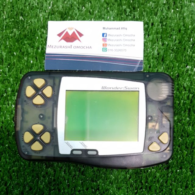 WonderSwan Crystal Black Bandai | Shopee Malaysia