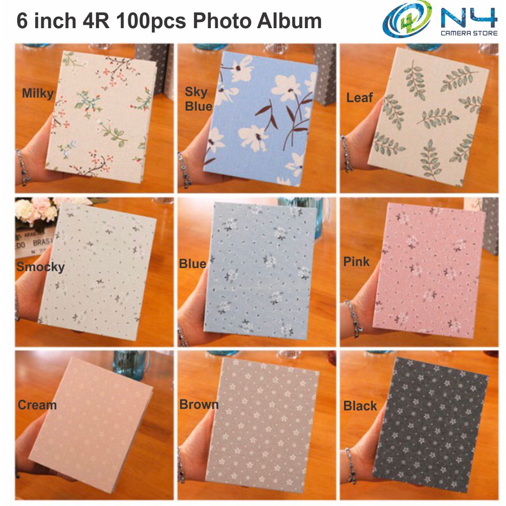 4R Photo Album Korea & Japanese Design 4R - 100 Pcs/200 Pcs | Shopee ...