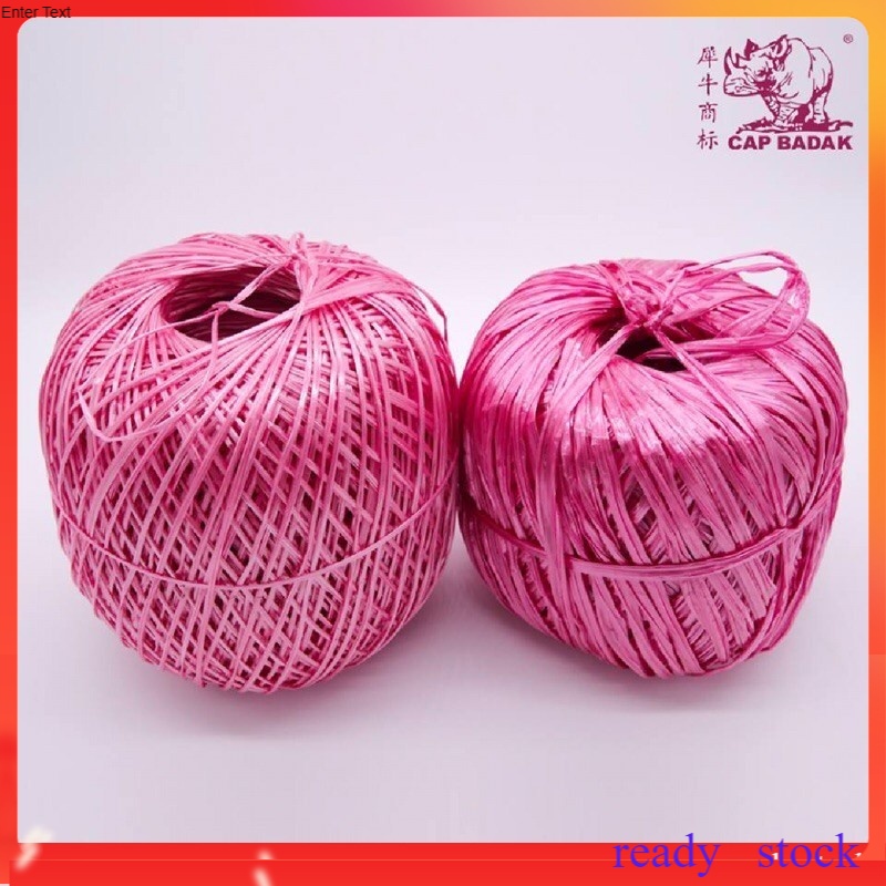 #BADAK Plastic Raffia String / Rope / Tali Rafia Plastik - 800g ...
