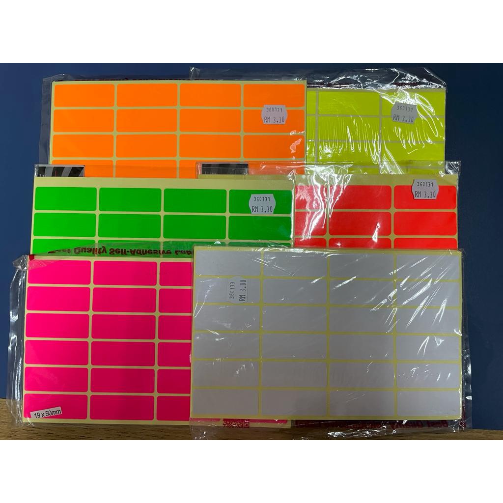 Sticker Label (19x50mm) | Shopee Malaysia
