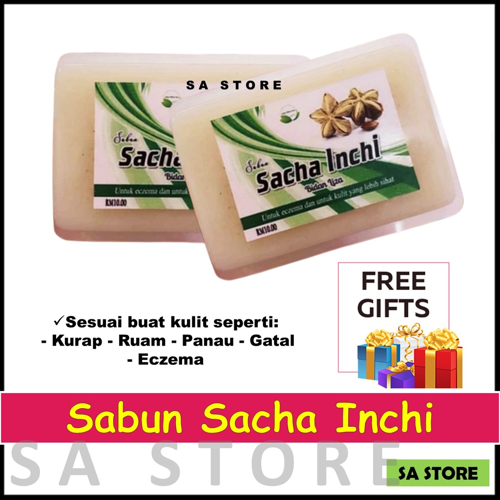 Sabun sacha inchi - hilangkan jeragat jerawat bintik hitam licinkan ...