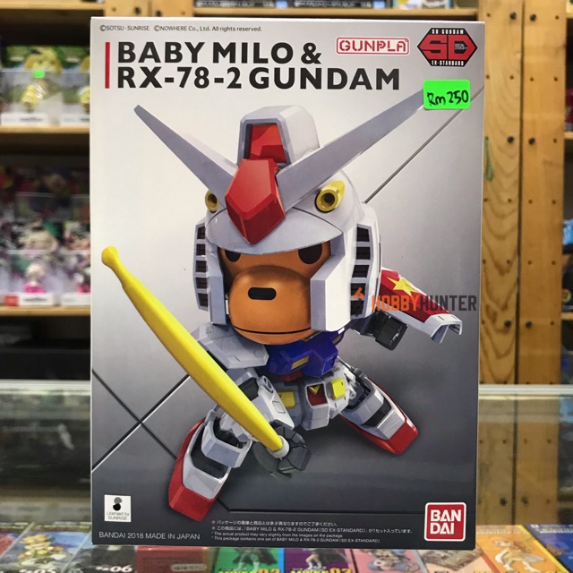 Bandai RX-78-2 Gundam x Baby Milo | Shopee Malaysia