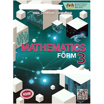 [W&O] Textbook Mathematics Form 3 DLP (English Version) KSSM | Shopee ...
