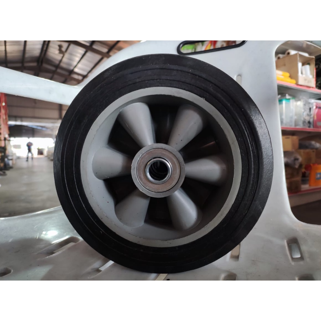 8 INCH Solid Wheel For MYSTAR P-600 Orange Hand Truck Hand Trolley (PVC ...