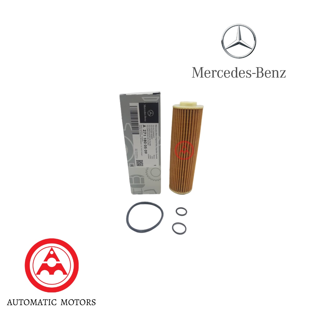 Original Mercedes Benz Oil Filter M271-CGI 2711800409 2711800509 ...