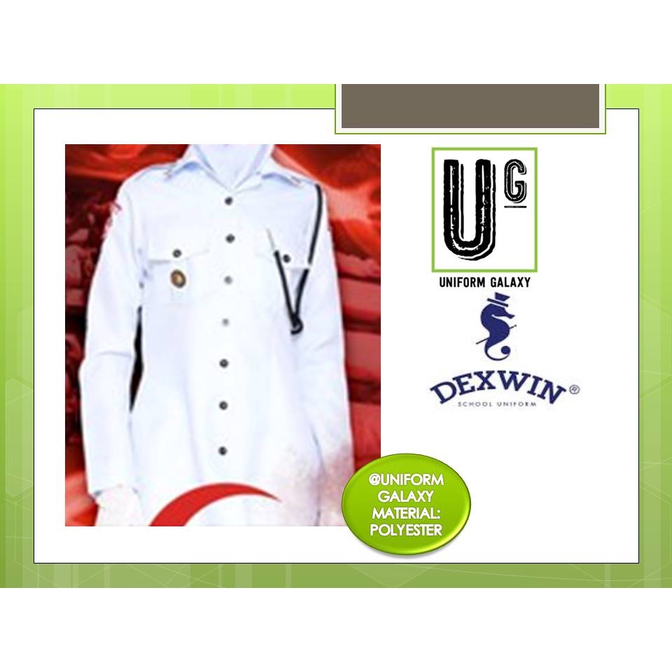 KEMEJA PBSM / BBSM (PERSATUAN BULAN SABIT MERAH) LENGAN PANJANG ...