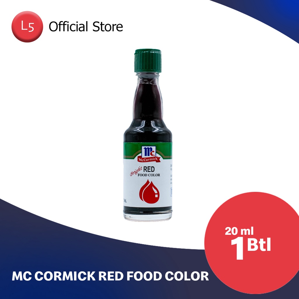 McCormick Red Food Color 20ml | Shopee Malaysia
