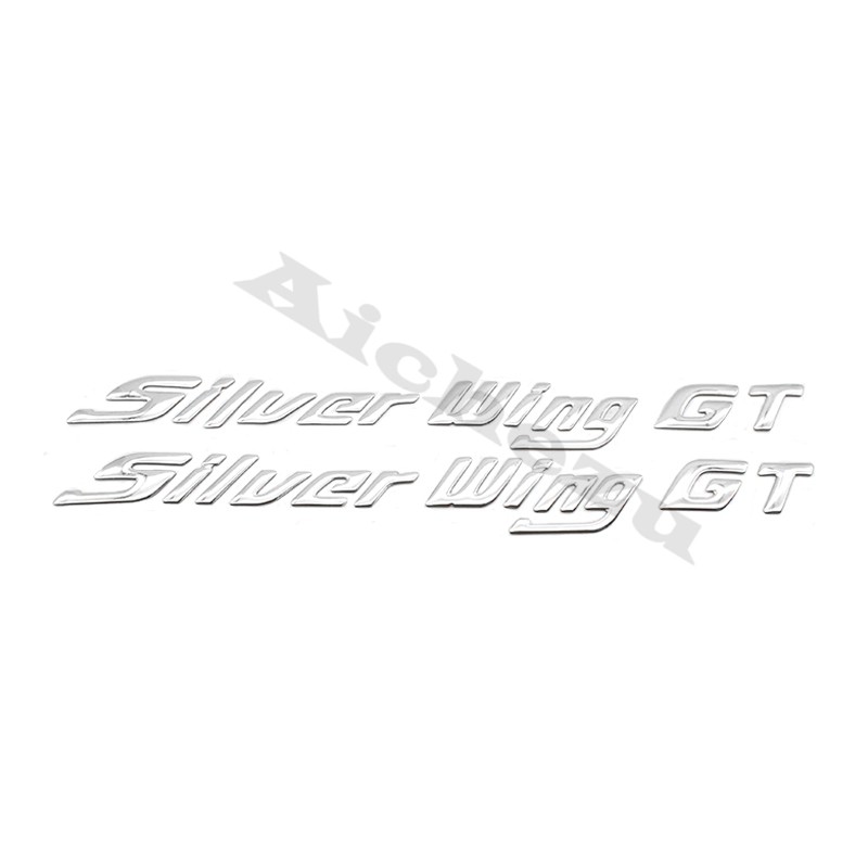 ACZ Motorcycle 3D Emblem Badge Decal Tank Wheel Logo "SILVER WING ...