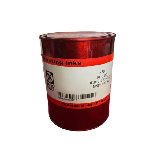 MERAH Royal guard Screen Printing Paint RG 1112 Red 1 kg | Shopee Malaysia