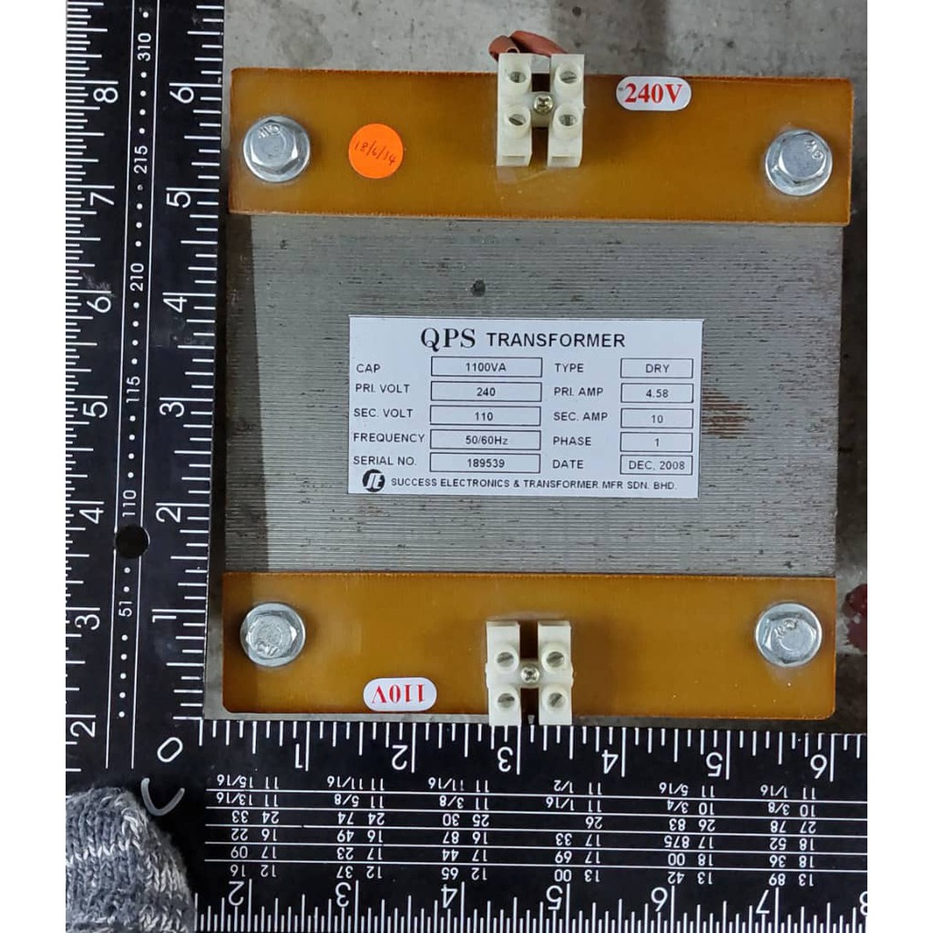 Qps Stepdown Transformer Malaysia Shopee Malaysia