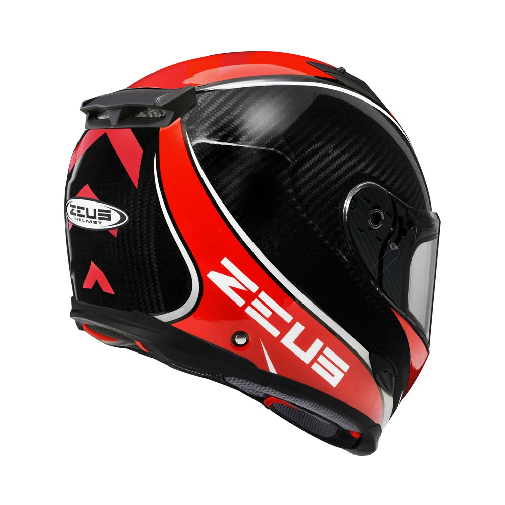 ZEUS HELMETS ZS-1800 100% CARBON | Shopee Malaysia