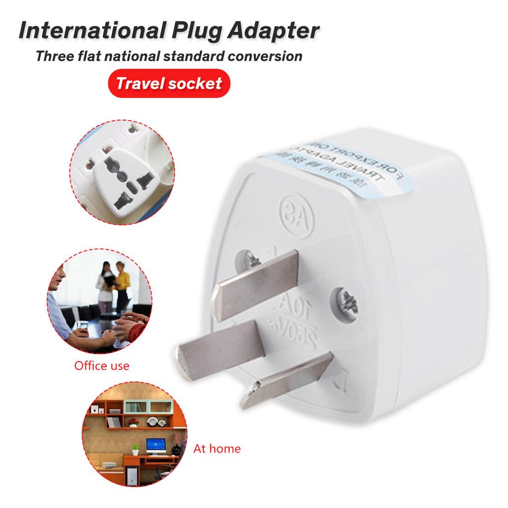 💥Mumciut Shop💥HOT ITEM 3 Pin Conversion Plug Universal Adapter British ...
