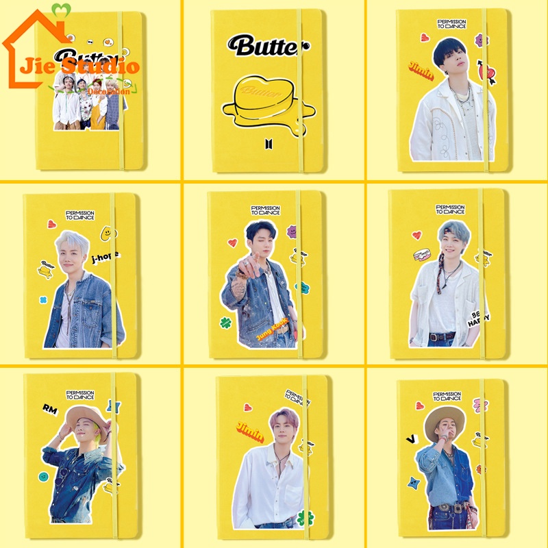 Ready Stock KPOP BTS Butter Edition Mini Cute Notebook Butter Album ...