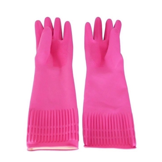 Sarung Tangan Getah / Korea Pure Rubber Glove 15” #韩国纯橡胶手套 | Shopee ...