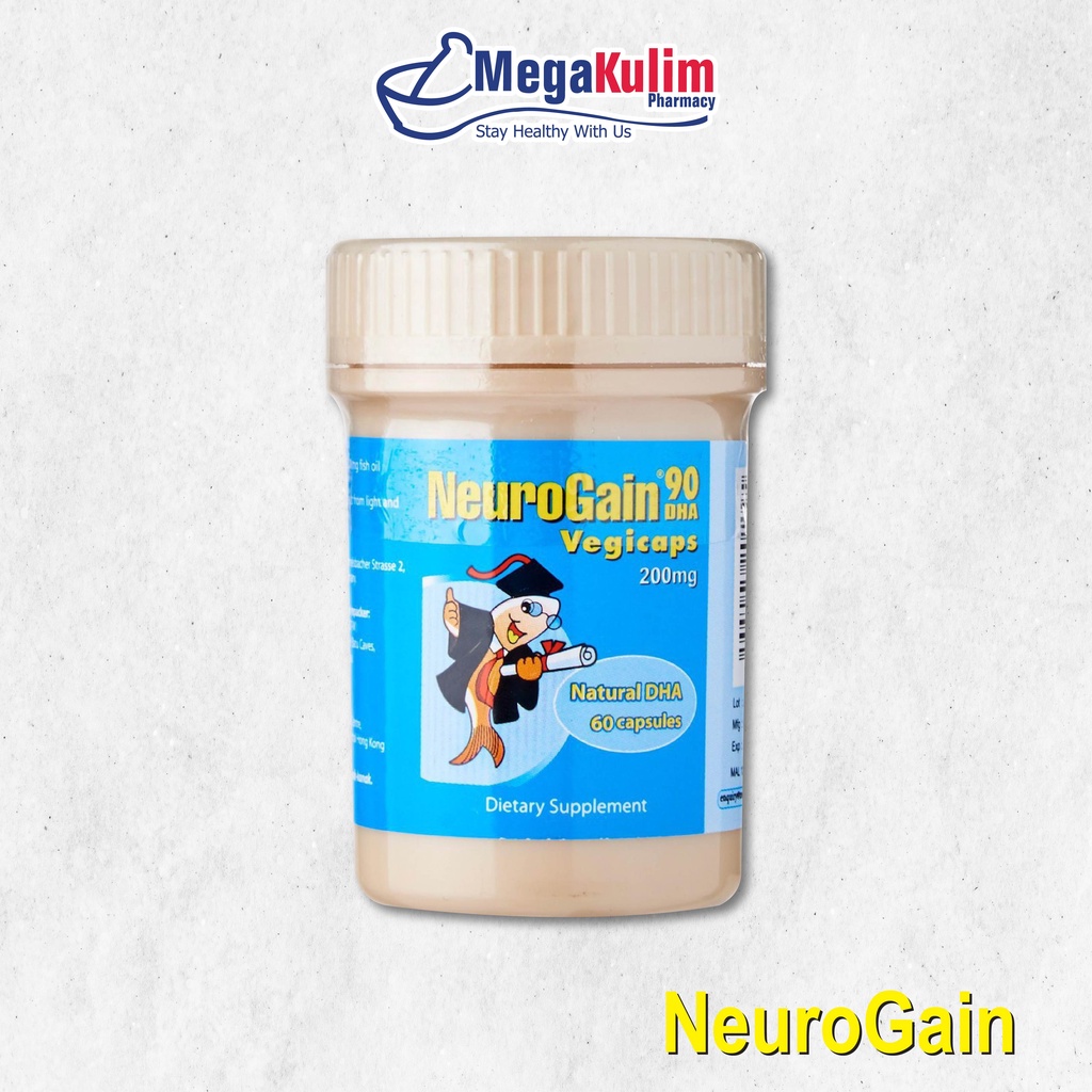 NeuroGain Kids 90 DHA (200mg x 60's) | Shopee Malaysia