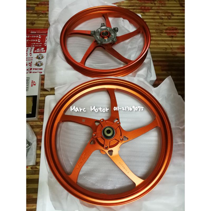 RCB FG525 Forged Rim Yamaha R25 / R3 / LC135 5S / Y16 / Y15 | Shopee ...