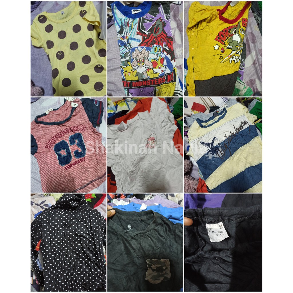GUNI BUNDLE BAJU BUDAK MIX | Shopee Malaysia