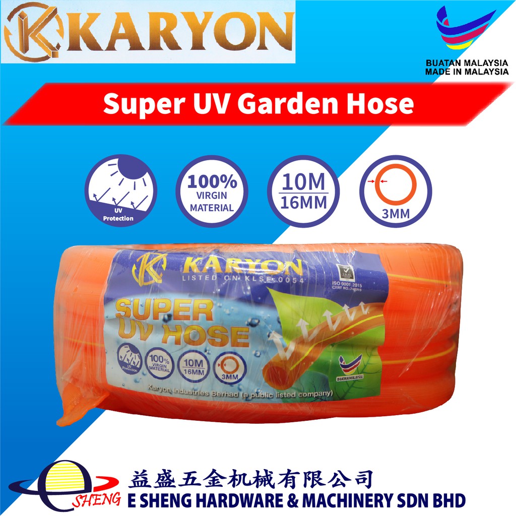 KARYON 10M / 30M Super UV Garden Hose. (Tahan Panas) | Shopee Malaysia
