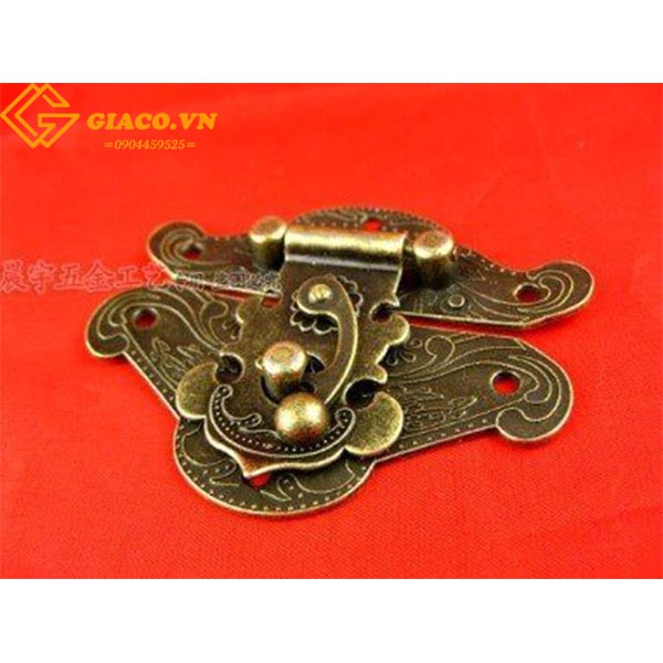 Antique box lock set A099: Dimensions 82*65mm | Shopee Malaysia