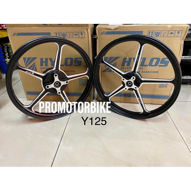 ENKEI YAMAHA Y125 Y125Z Y125ZR Lc135 5S SP505 FG505 1.60/1.60 BLACK ...