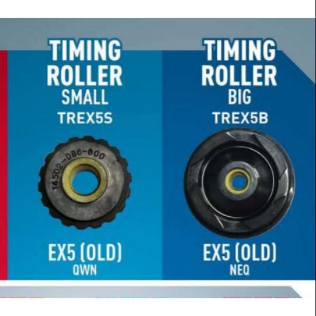 HONDA EX5 EX5DREAM DREAM WAVE100 ROLLER BIG / ROLLER SMALL | Shopee ...