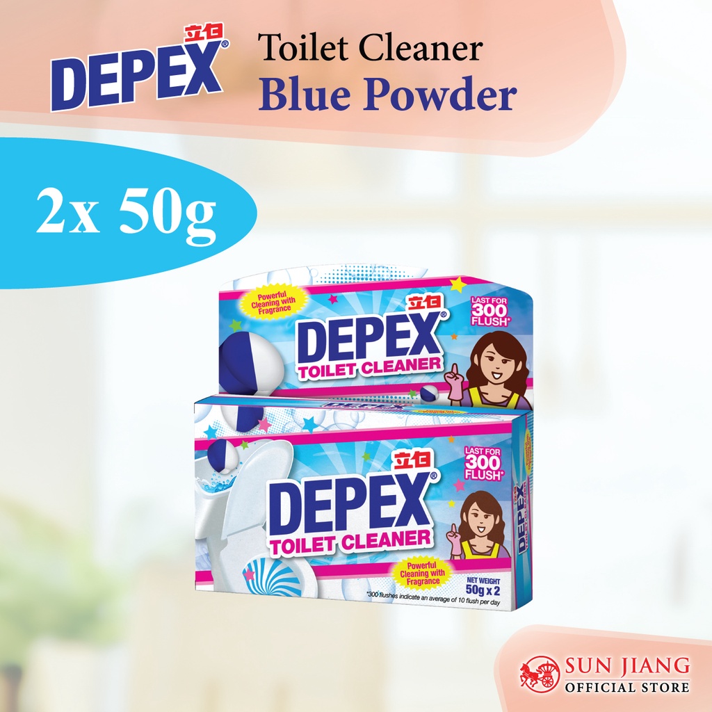 Depex Toilet Blue Power (2 x 50g) | Shopee Malaysia