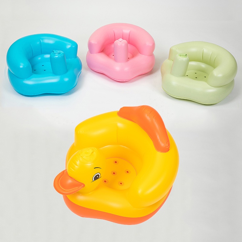 Baby Inflatable Sit Seat Soft Chair Kerusi Makan Baby Bath Dining ...