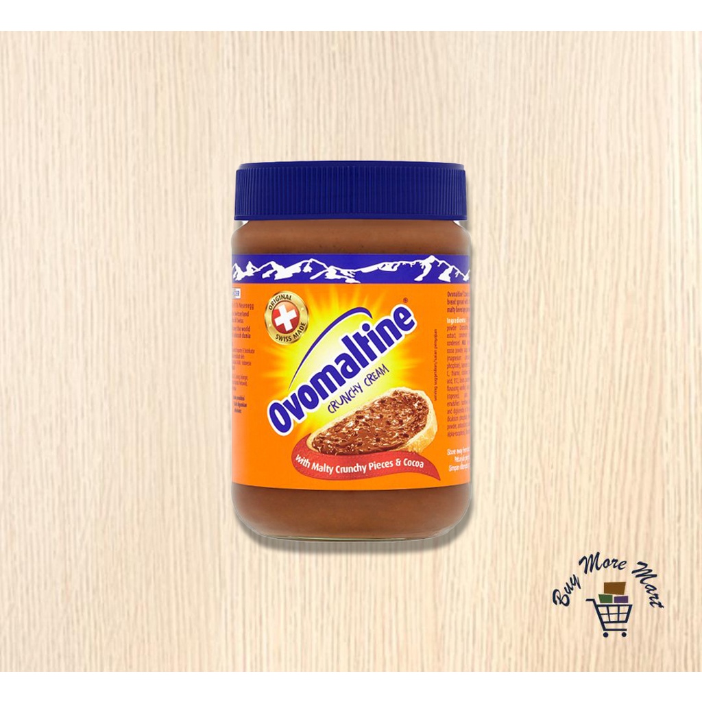 Ovomaltine Crunchy Cream with Malty Crunchy Pieces & Cocoa 380g ...