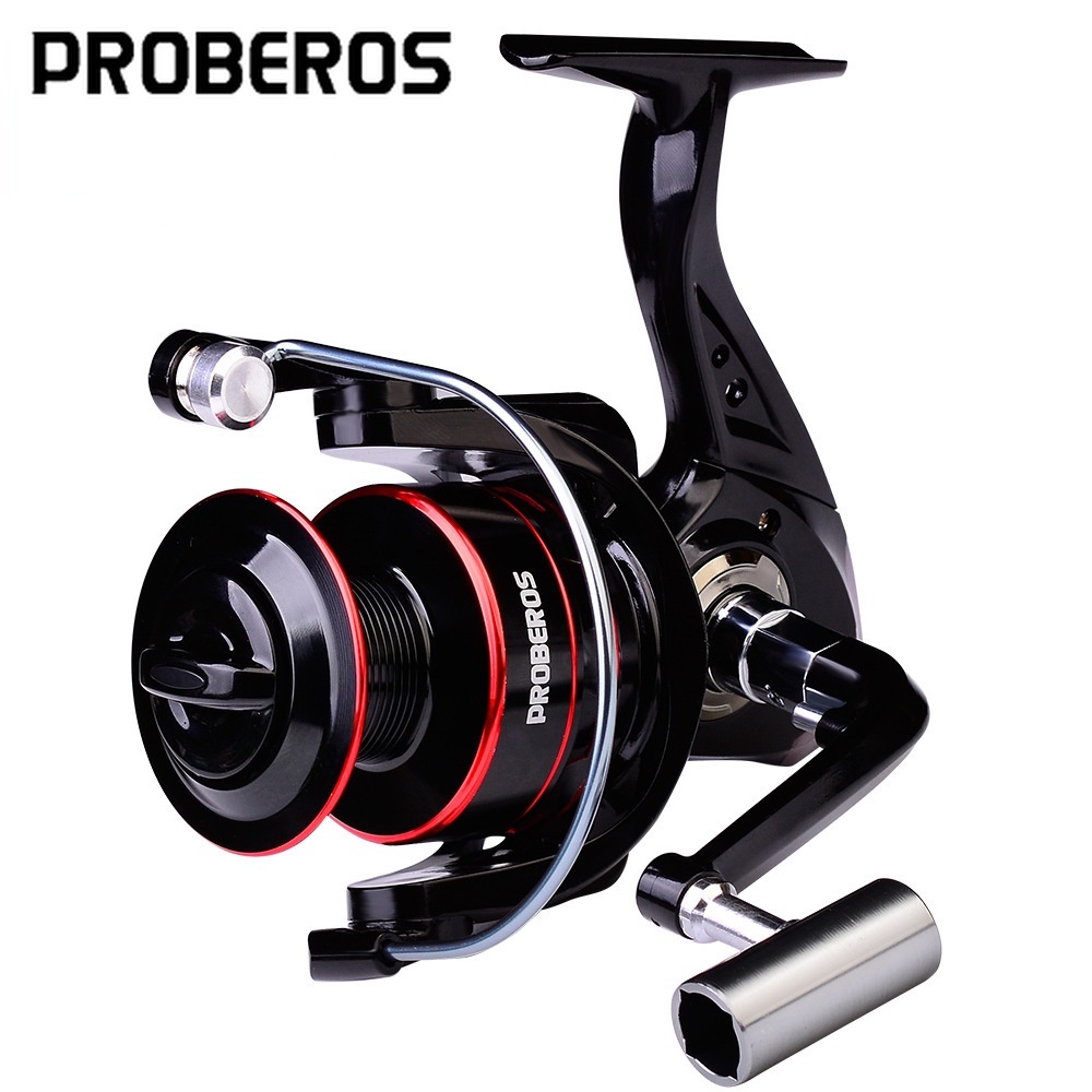 PROBEROS Pancing Set Murah Fishing Reel Max Drag 8KG Full Metal Spool ...