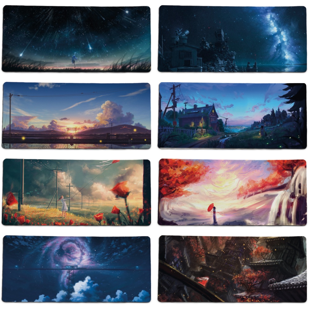 Desk Monxter Anime Background 001 Deskmat 900x400x3mm | Shopee Malaysia