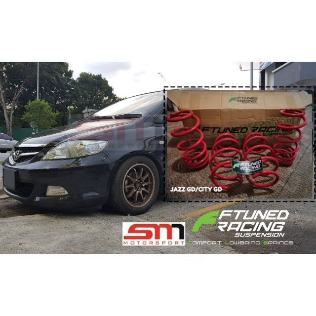 Honda City Jazz GD FTuned Racing CLS Sport Lowered Spring F-Tuned ...