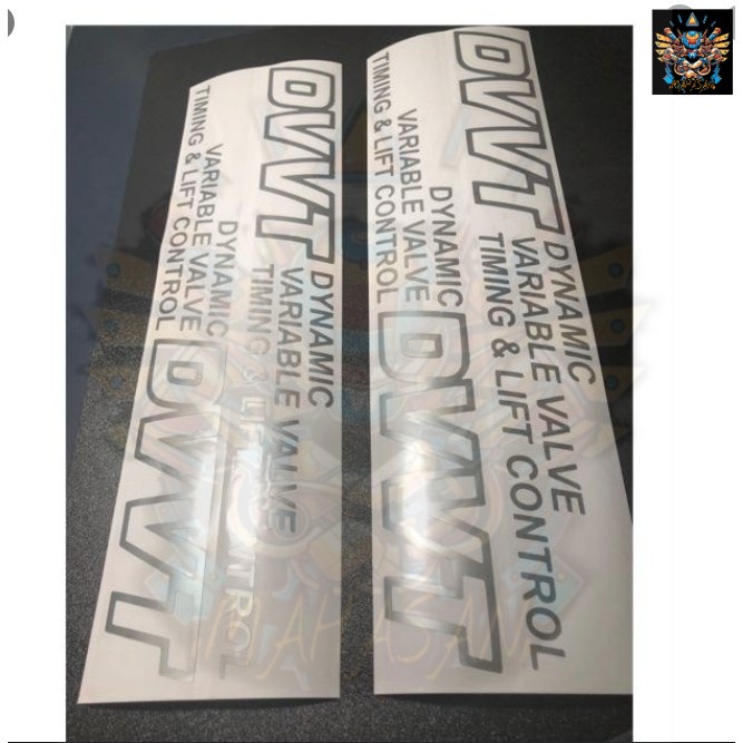 STIKER Dvvt car stickers / all perodua (myvi / alza / axia / bezza ...