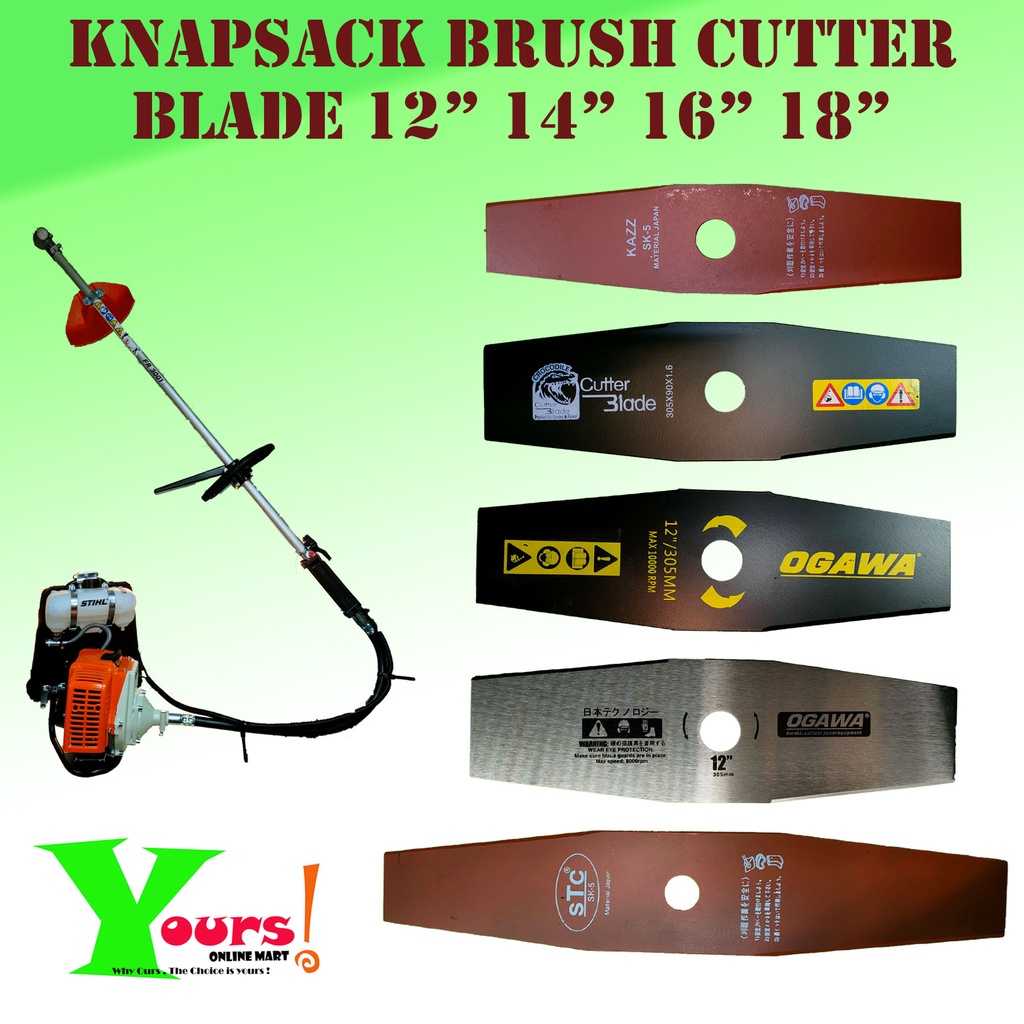 KNAPSACK BRUSH CUTTER BLADE \ PISAU MESIN RUMPUT GALAS | Shopee Malaysia