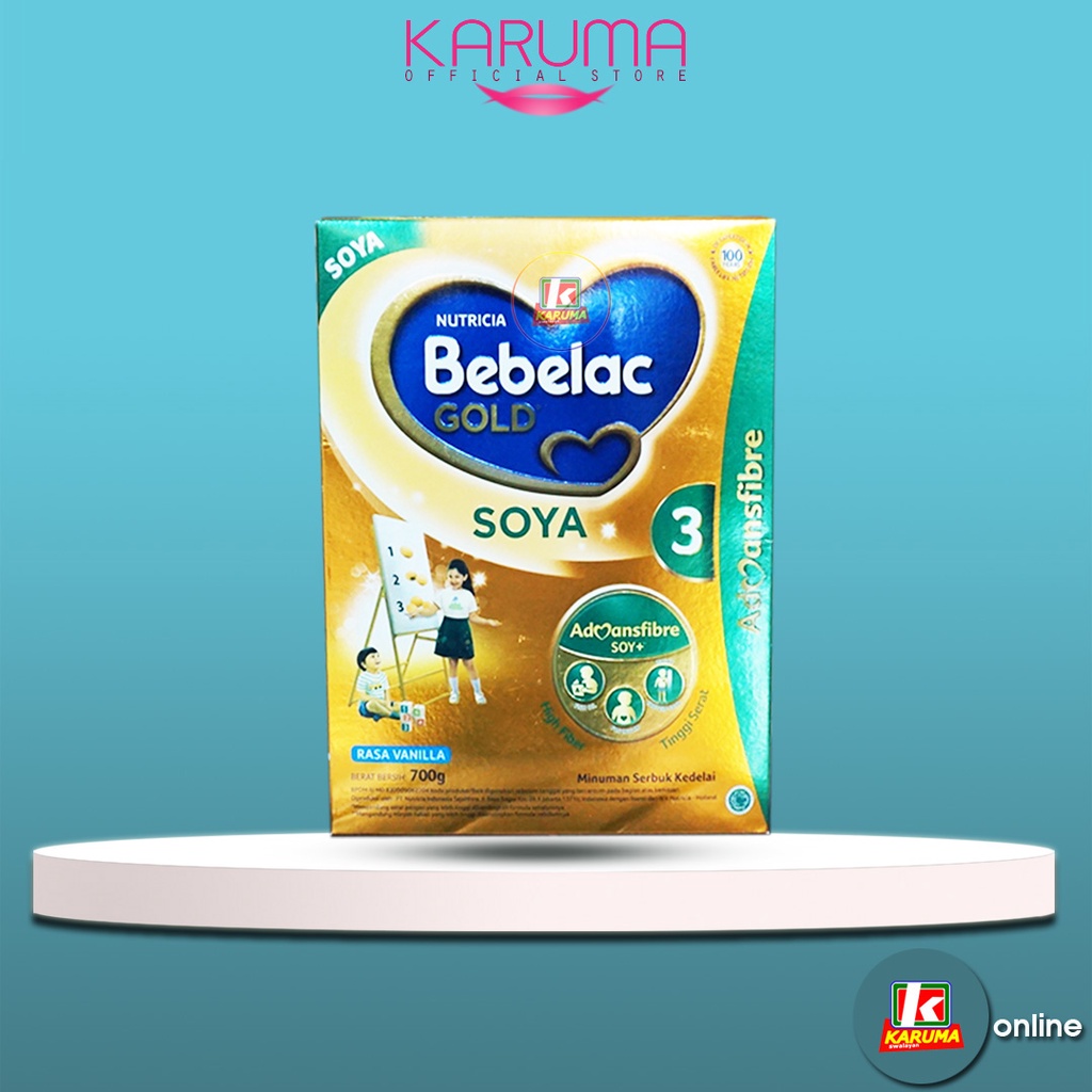 Bebelac Gold 3 Soya Vanilla 700gr | Nutricia Bebelac Gold Soya | Shopee ...
