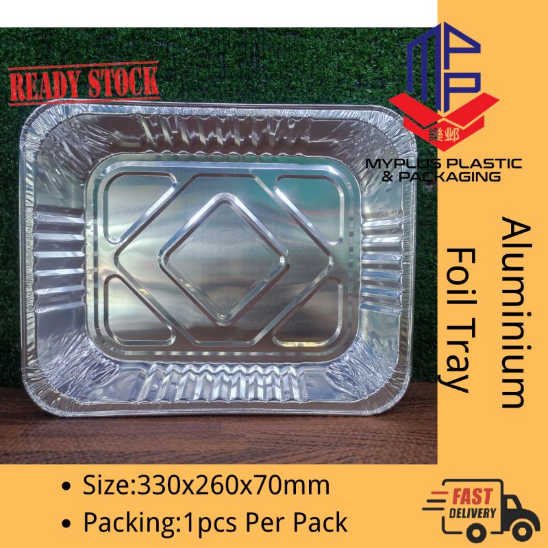 3450ml Medium Aluminium Foil Tray /Food Container/ Baking Tray / Buffet ...