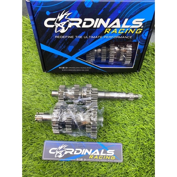 CARDINALS RACING GEAR BOX SET 4 SPEED & 5 SPEED / LC135/Y15/Y16/LC 5s ...